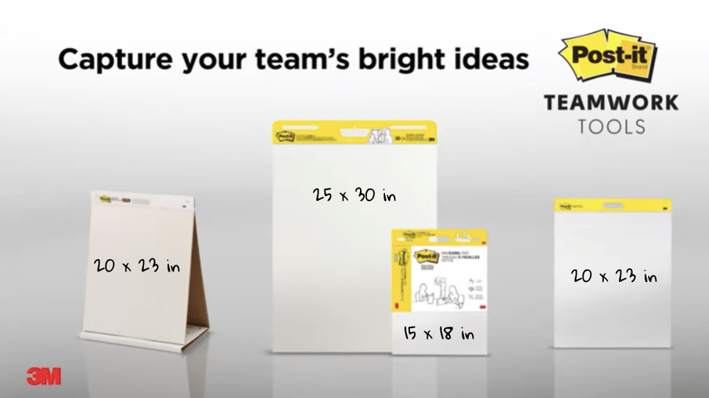 Post-It Chart Paper Comparison – Windy City Literacy